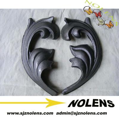 China Cast Steel Ornamental Leaves for sale