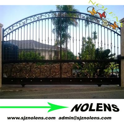 China wrought iron main gate for sale