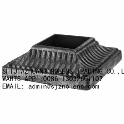 China Cast Iron Base Shoes for Staircase and Railings,Wrought Iron Shoes Can Fit over 1
