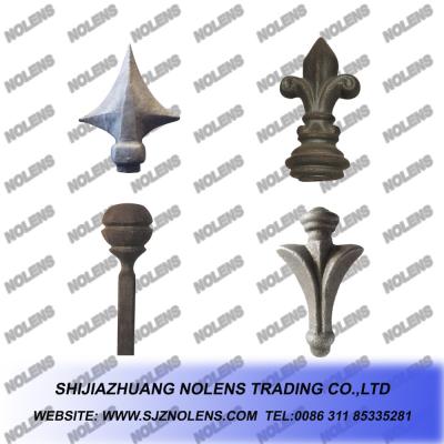 China Casting Steel Gate/Fence's Ornamental Spears and Spearpoints,Cast Steel Spears,Wrought Iron Railheads for sale