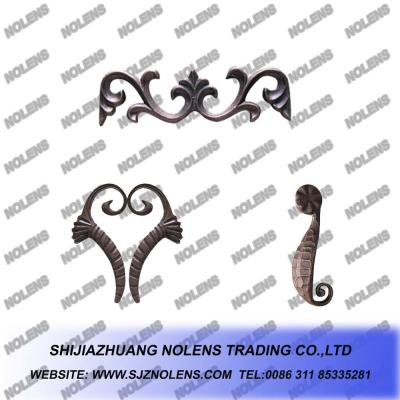 China Casting Steel Gate's Ornamental Leaves,Balusters's Ornaments Leaves,Wrought Iron Leaves for sale