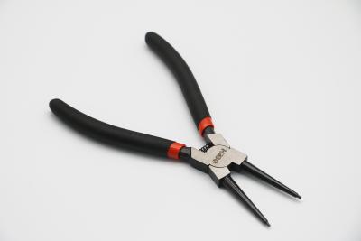 中国 6" 7" 8" 9" 13"内部サークリップの急なリング プライヤーおよび外的で調節可能で長い範囲 販売のため