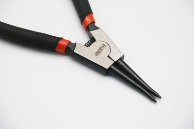 中国 6" 7" 8" 9" 13"内部サークリップの急なリング プライヤーおよび外的で調節可能で長い範囲 販売のため