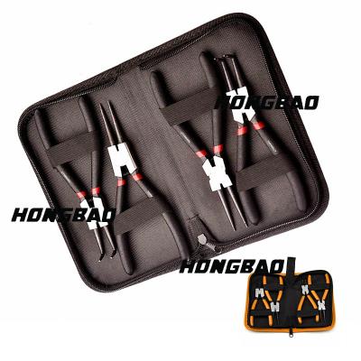 Cina 5 6 7 9" insieme interno dell'anello elastico di esterno di Bent Snap Ring Pliers Straight in vendita