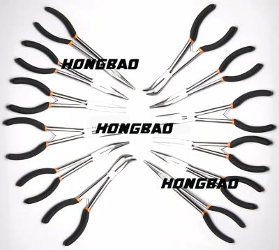 Cina portata lunga Bent Nose Pliers For Jewellery della curva ad angolo della clip da 11" 20 gradi che fa corredo in vendita