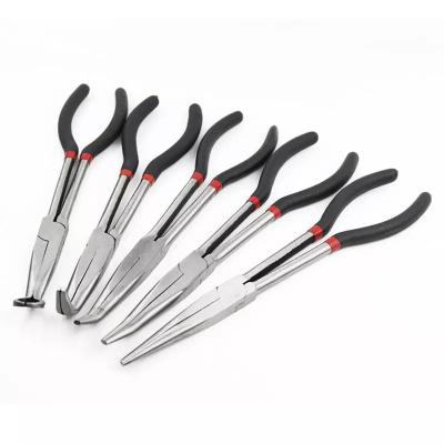 Cina portata lunga Bent Nose Pliers For Jewellery della curva ad angolo della clip da 11" 20 gradi che fa corredo in vendita