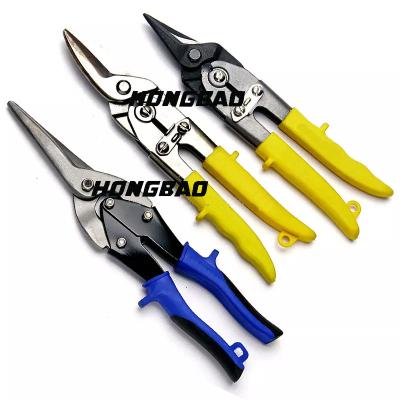 Cina 10" aviazione ad angolo retto taglia il taglio di Tin Cut Scissors Cutter Snips in vendita