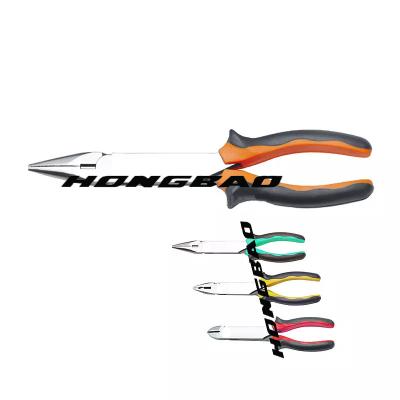 中国 長い首のプライヤーの側面のカッターを切る高いてこ比の対角線8"ニッパー 販売のため