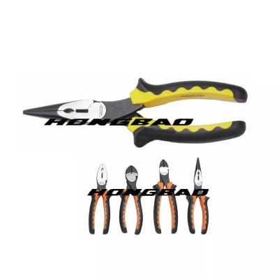 中国 6" 8" 200mmの突出の共同タイプのプライヤー7を切る小型絶縁された対角線 販売のため