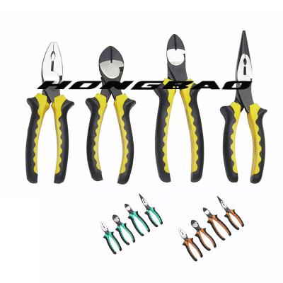 中国 6" 8" 200mmの突出の共同タイプのプライヤー7を切る小型絶縁された対角線 販売のため