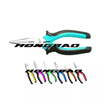 中国 長い鼻の電気技師は組合せのプライヤーの低下を造った柔らかいハンドル6" 7" 8"をヨーロッパ人絶縁した 販売のため