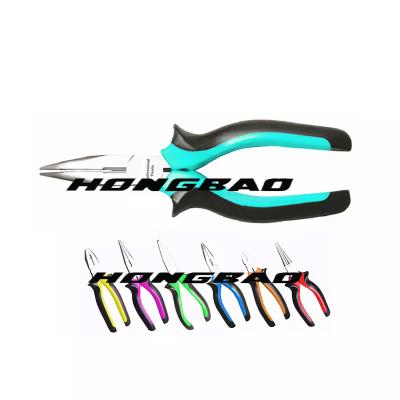 中国 長い鼻の電気技師は組合せのプライヤーの低下を造った柔らかいハンドル6" 7" 8"をヨーロッパ人絶縁した 販売のため