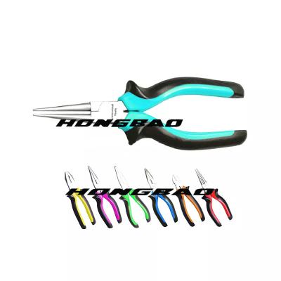 中国 長い鼻の電気技師は組合せのプライヤーの低下を造った柔らかいハンドル6" 7" 8"をヨーロッパ人絶縁した 販売のため