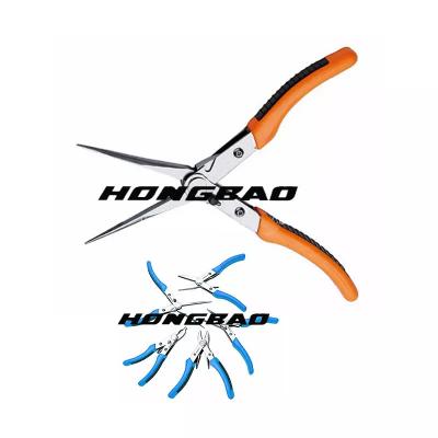 中国 長い1 7" 8"に付き鼻によって絶縁される組合せのプライヤーVDE 1000v 2可変性二重ヘッド交換回転 販売のため