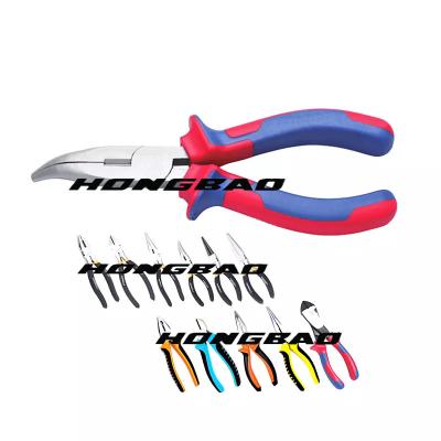 中国 良質の低下はErgonomics柔らかいハンドル6" 7" 8"をドイツ タイプ ラインズマンのニッパーのプライヤーの機能組合せのプライヤー造った 販売のため