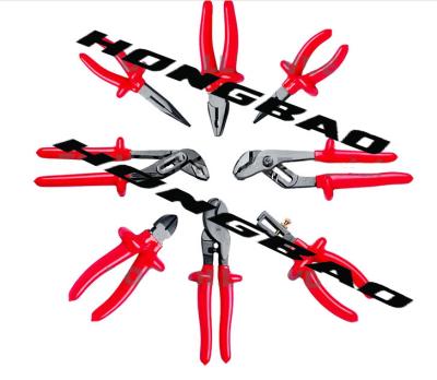 Cina Lle nuova 8 10 12 tensioni calda di 15" 1000 V hanno isolato la chiave di chiave di plastica immersa grassa di registrazione di CA della chiave inglese 1000V della presa della maniglia in vendita