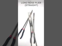 45 Degree Angle Needle Nose Pliers Long Reach Bent Chain Nose Pliers 16
