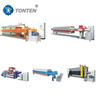 China OEM Dewatering Mud Sludge Filter Press Machine Hydraulic System for sale