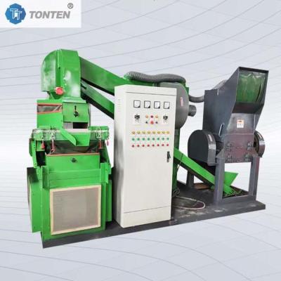 China Abfallkabel Kupfergranulator Maschine Kabeldraht Trennung Recyclinganlage for sale