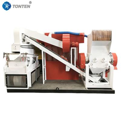 China Kupferdrahtgranuliermaschine Schrottkabel Kupfer-Recycling-Leitung für Trennmaschine for sale