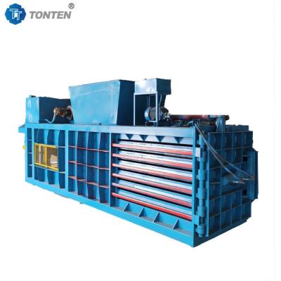 China Horizontale hydraulische Plastikballermaschine Schrottballer Komprimieren automatisch for sale