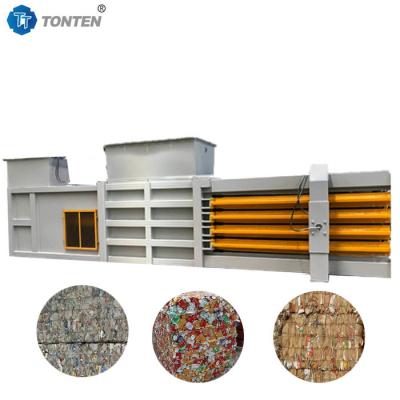 China Aluminiumbüchsen Papierverpackung Hydraulische Ballermaschine Metallkompressor for sale