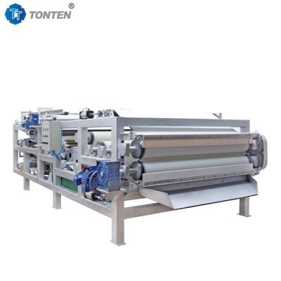 China Sewage Desilting Thickening Wastewater Belt Press Filter Sludge Dewatering Belt Machine for sale