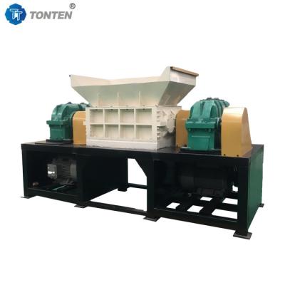 China Double Shaft Wood Straw Shredder Twin-Shaft Scrap Steel Shredder Machine for sale