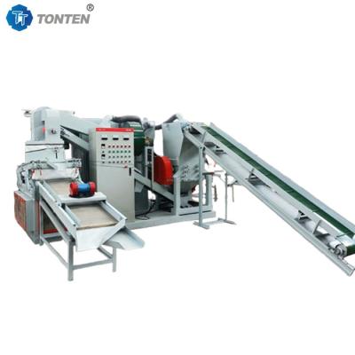 China Kopergranulaat-schroot Koperdraad Recycling Machine Koperrijsaanleg Te koop