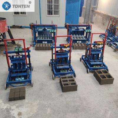 China Stone Clay Brick Molding Machine Brick Making Machinery Interlocking for sale
