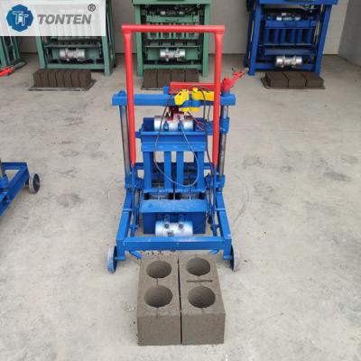 China 2-45 Small-sized Mobile Brick Making Machine Daily Output 2000-4500 Blocks for sale