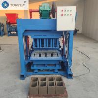 China Vibration Robust Cement Block Molding Machine Brick Making Machine for sale