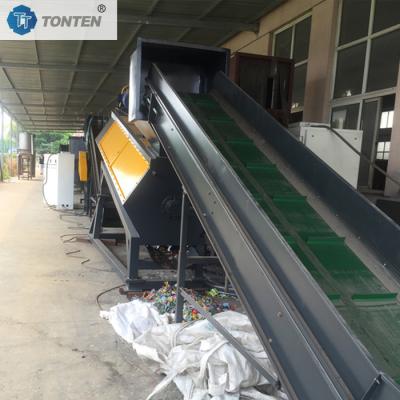 Cina Linea di riciclaggio di plastica dura morbida Fiocchi di plastica lavaggio Riciclaggio di plastica PET in vendita