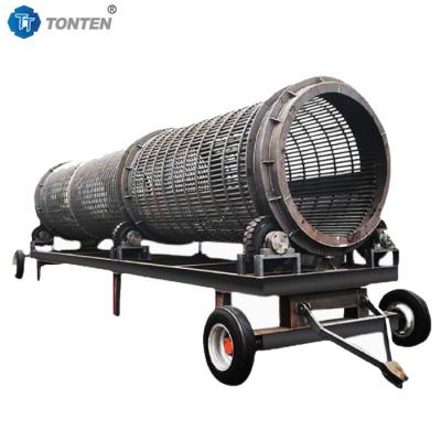 China Sandscreen-apparatuur Zandtrillende zeefmachine voor het scheiden van zandstenen Te koop