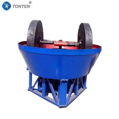 China Zimbabwe Round Grinding Gold Pan Mill Gold Grinding Machine Price for sale