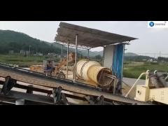 Schimmeldrommel IJzerertswasmachine Roterende schermwasmachine Steensand