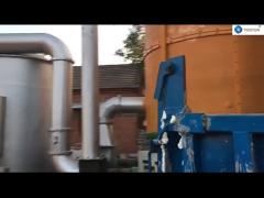 Kleine mobiele mechanische toren maïsdroger machine voor de landbouw tarwe rijst bonen graan