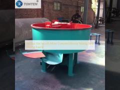 Verticale platte mond mixer Beton mortel mengtank gelijkmatig roeren