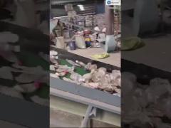Linea di produzione per il riciclaggio e la frantumazione di plastica PET per il lavaggio di bottiglie in PET