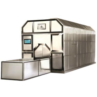 China stainless steel material cremation machine for human incinerator funeral supply using cremator for sale