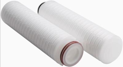 Cina Grado di ritenzione della cartuccia del filtro a membrana PES ad alto flusso serie HFPS 0,45um in vendita