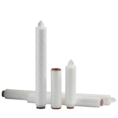 China 10 Zoll 5 Mikrometer-Längen-pp. gefalteter Filter für Filtration RO vor for sale