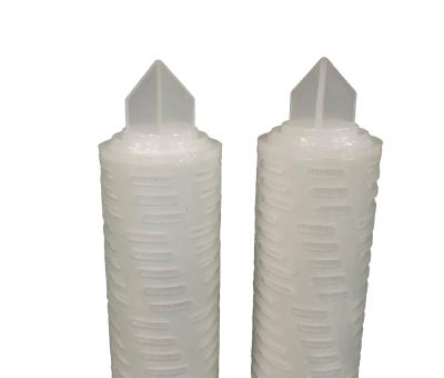 China 0.1 - 20um OD 68.5mm pp Geplooide Filterpatroon voor RO-Waterbehandeling for sale