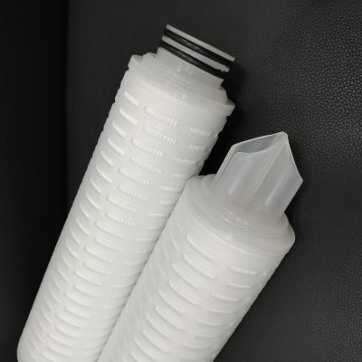 China High Density PP Pleated Filter Cartridge For High Purity Reagents 68.5mm for sale