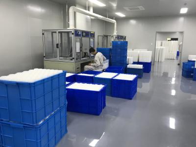 China Hoge - dichtheid 0,1 - 20um pp plooide Filterpatroon voor de Filtratie van Hoge Zuiverheidsreagentia Te koop