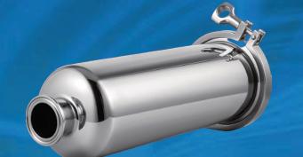 China Sanitary Grade Pipeline Filtration Device with Upflow-In Downflow-Out Design Compliant with GB150-2011 Standards for sale