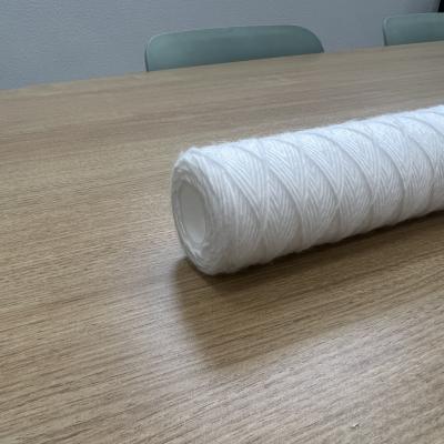 China 40inch High Flow Polypropylene String Wound Filter Cartridge for Industrial Filtration for sale