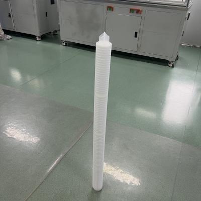 China ELPP Series Electronic Grade Low Extractable Adhesive-Free High Purity PP Nano Fiber Filter Cartridge with 0.1-25μm Filtration Precision for sale