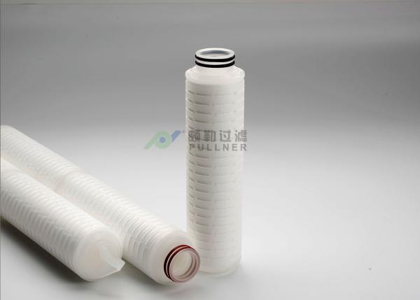 Hydrofiele Steriele Geplooide Filter 0,22 van PTFE 0,45 0,3 Microns