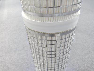 China Polyester 5 Micron OD 152mm 6.4m2 High Flow Filter Cartridge for sale